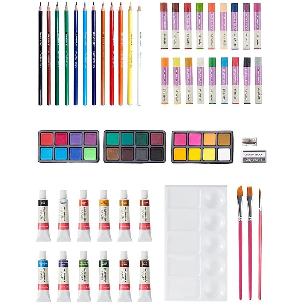 193pc Mixed Media Bundle Deal – Colour Block