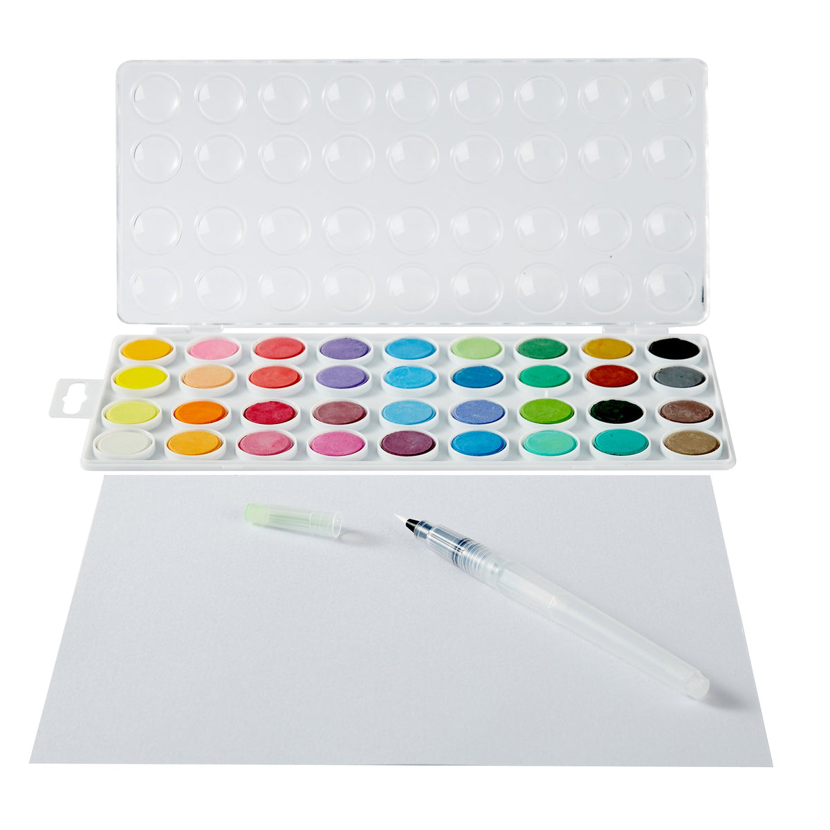Colour Block Watercolor Cake Art Set - 37pc